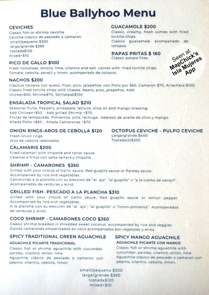 Blue BallyHoo - MapChick Apps & Travel Guides